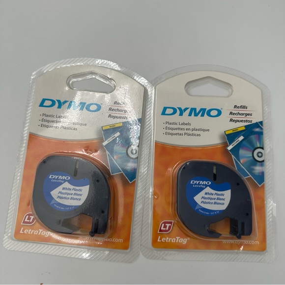 Dymo | Office | Dymo Letratag Lt 2pack White Tape 2 | Poshmark